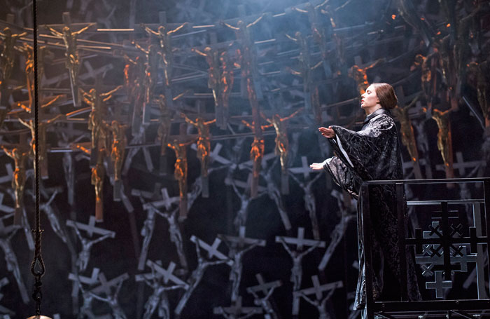 ‘NORMA’ THE ROYAL OPERA HOUSE – Richard Nutbourne Scenic Studio
